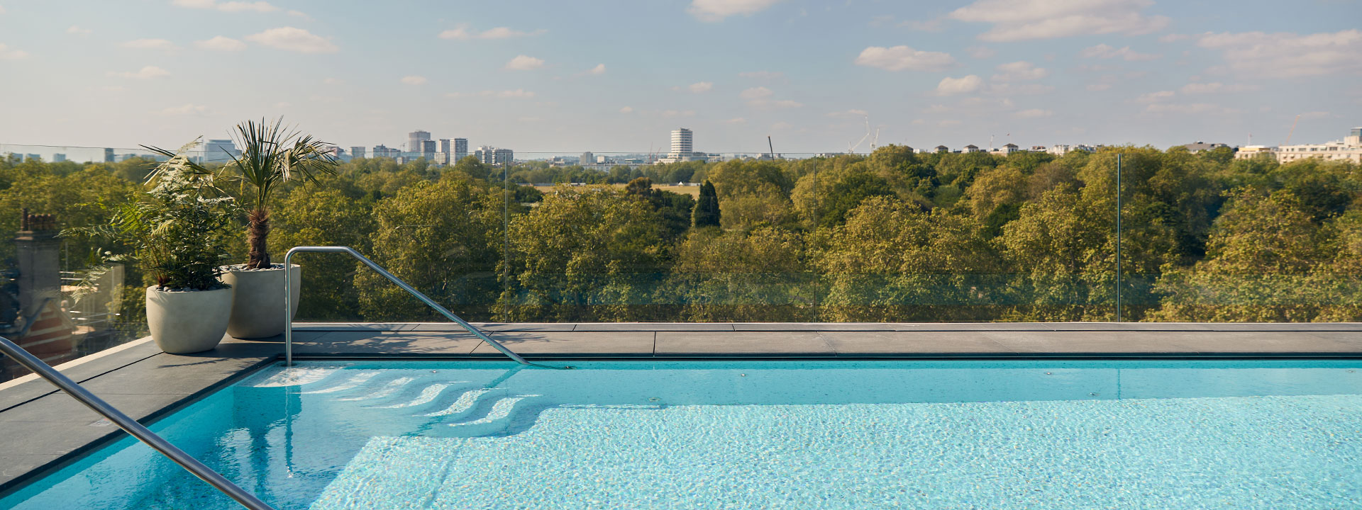 Rooftop Swimming Pool, London Hotel - The Berkeley
